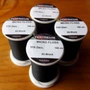 Textreme 110dnr Micro Floss. Available in a range of 15 colours.