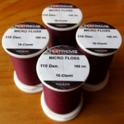 Textreme 110dnr Micro Floss. Available in a range of 15 colours.