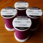 Textreme 110dnr Micro Floss. Available in a range of 15 colours.