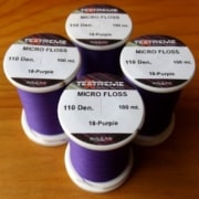 Textreme 110dnr Micro Floss. Available in a range of 15 colours.