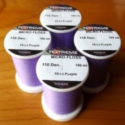 Textreme 110dnr Micro Floss. Available in a range of 15 colours.