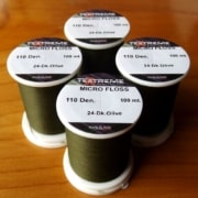 Textreme 110dnr Micro Floss. Available in a range of 15 colours.