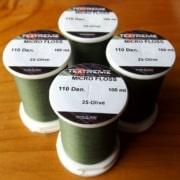 Textreme 110dnr Micro Floss. Available in a range of 15 colours.