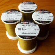 Textreme 110dnr Micro Floss. Available in a range of 15 colours.
