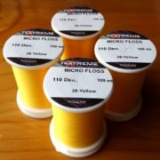 Textreme 110dnr Micro Floss. Available in a range of 15 colours.