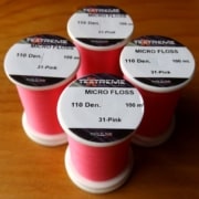 Textreme 110dnr Micro Floss. Available in a range of 15 colours.