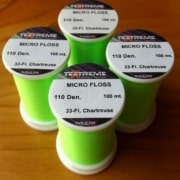 Textreme 110dnr Micro Floss. Available in a range of 15 colours.